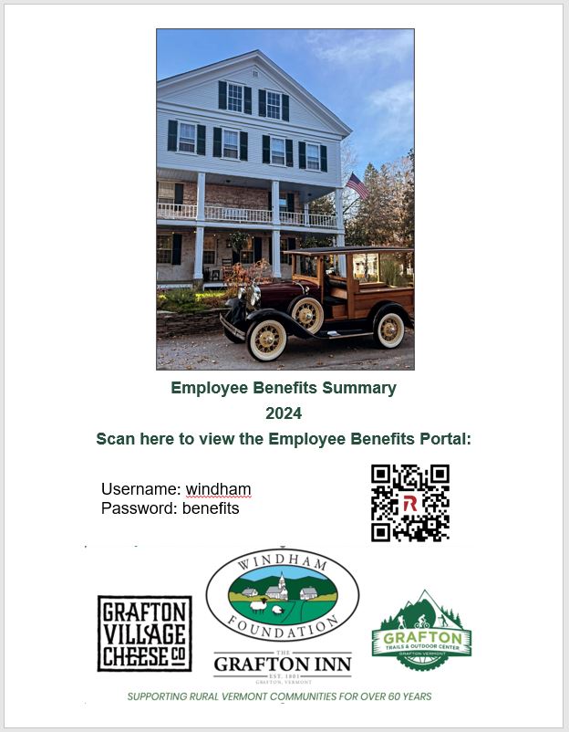 Windham Foundation – TRG Portal